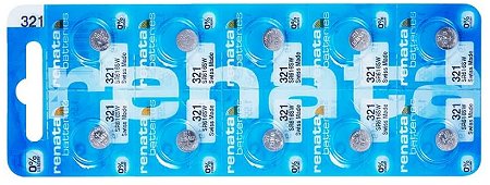 321 Renata Watch Battery 321 - Pack of 10