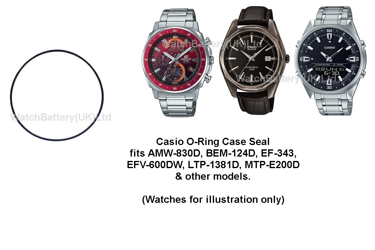 Casio AMW-830D,M BEM-124D, EF-343, EFV-600D, LTP-1381D,MTP-E200D ...