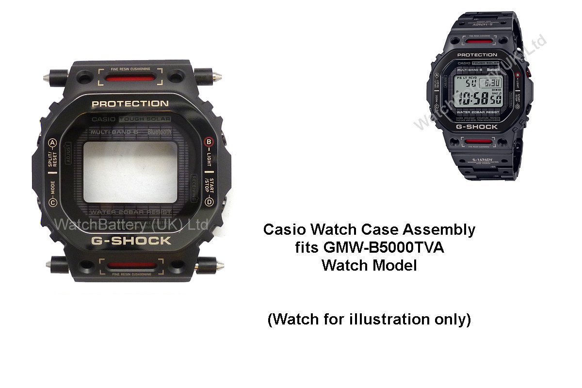 Casio Case Center Assembly fits GMW-B5000TVA