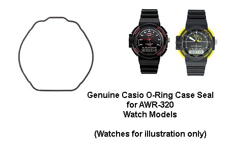 Genuine Casio O-Ring Case Seal - fits Casio ARW-320 - O/M